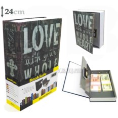 Книга-сейф с кодовым замком Love (высота 24 см): лучшая цена и магазины ...