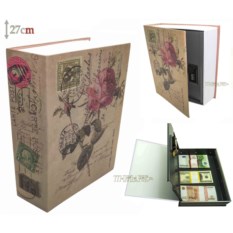 Книга-сейф с кодовым замком Rose (высота 27 см) от 2161 руб: лучшая ...