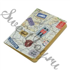 Мини-тетрадь London Stamp Map | Блокноты | купить в Подарки.ру