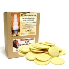 Шоколад для фонтанов "Шоколатье" Luker (белый), 1 кг.: лучшая цена и ...