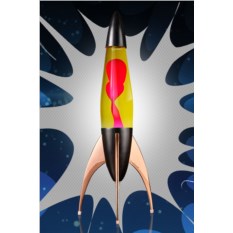 Лава-лампа Mathmos Telstar Красная/Желтая Copper (Воск): лучшая цена и ...