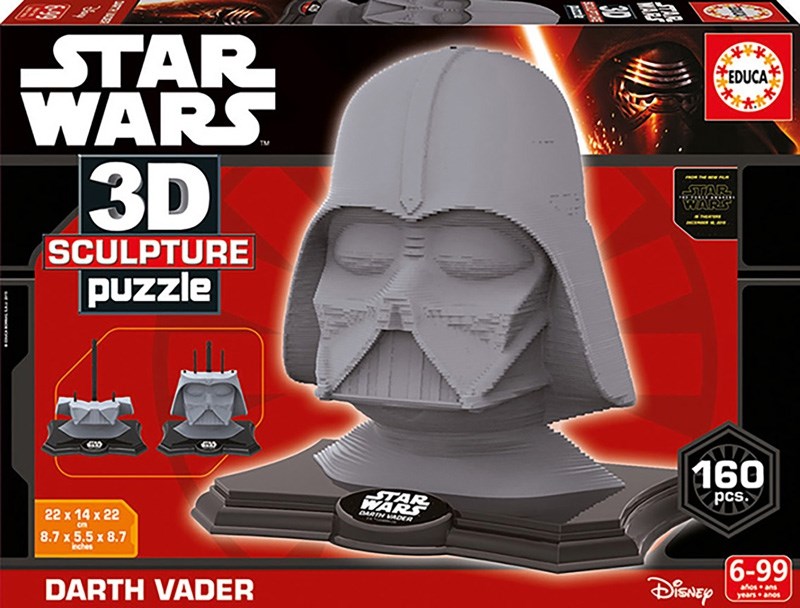 3D пазл Educa "Звездные войны. Darth Vader" | купить в Подарки.ру