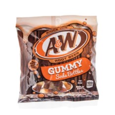 Жевательный мармелад A&W Root Beer Gummy Soda (128 гр): лучшая цена и ...