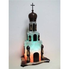 Солевая лампа "Камин настольный", свечение белое: лучшая цена и ...